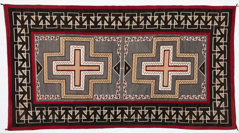 Teec Nos Pos - Navajo Weaving : Historic : GHT 2096: 64" x 116" : (5'4 ...