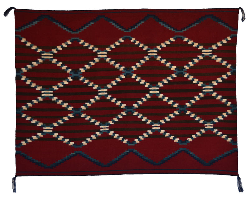 Manta : Navajo Weaving : Jamie Marianito : Churro 487 : 44" x 62" (3'8 ...