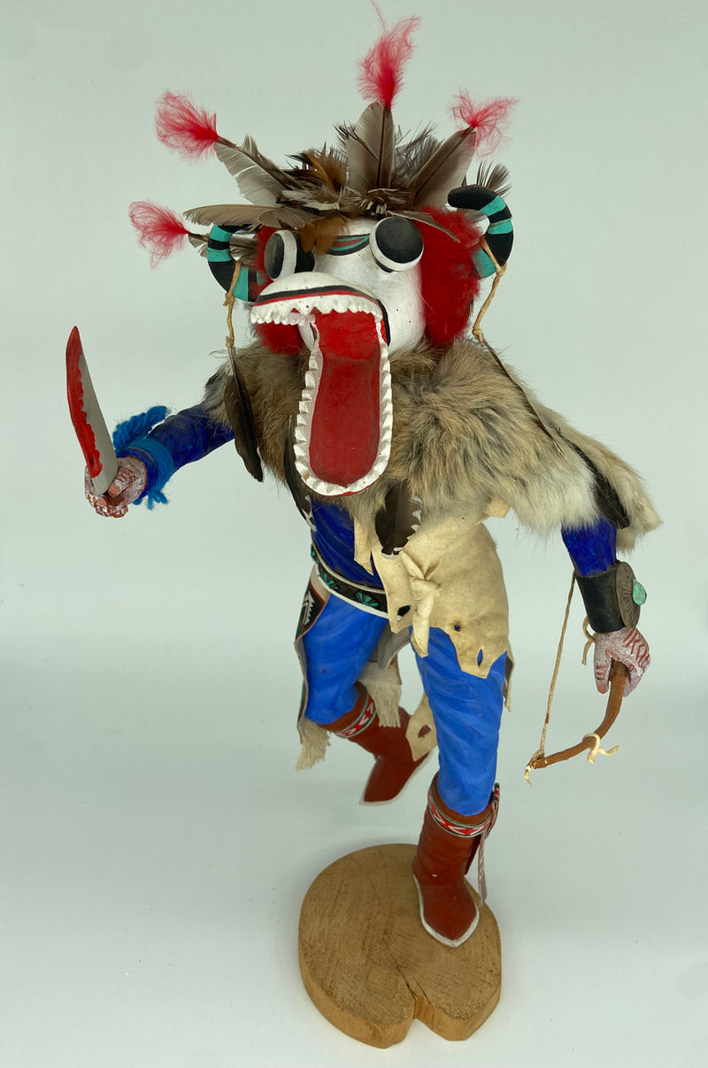 Katsina : White Ogre : Ernest Chapella – Nizhoni Ranch Gallery