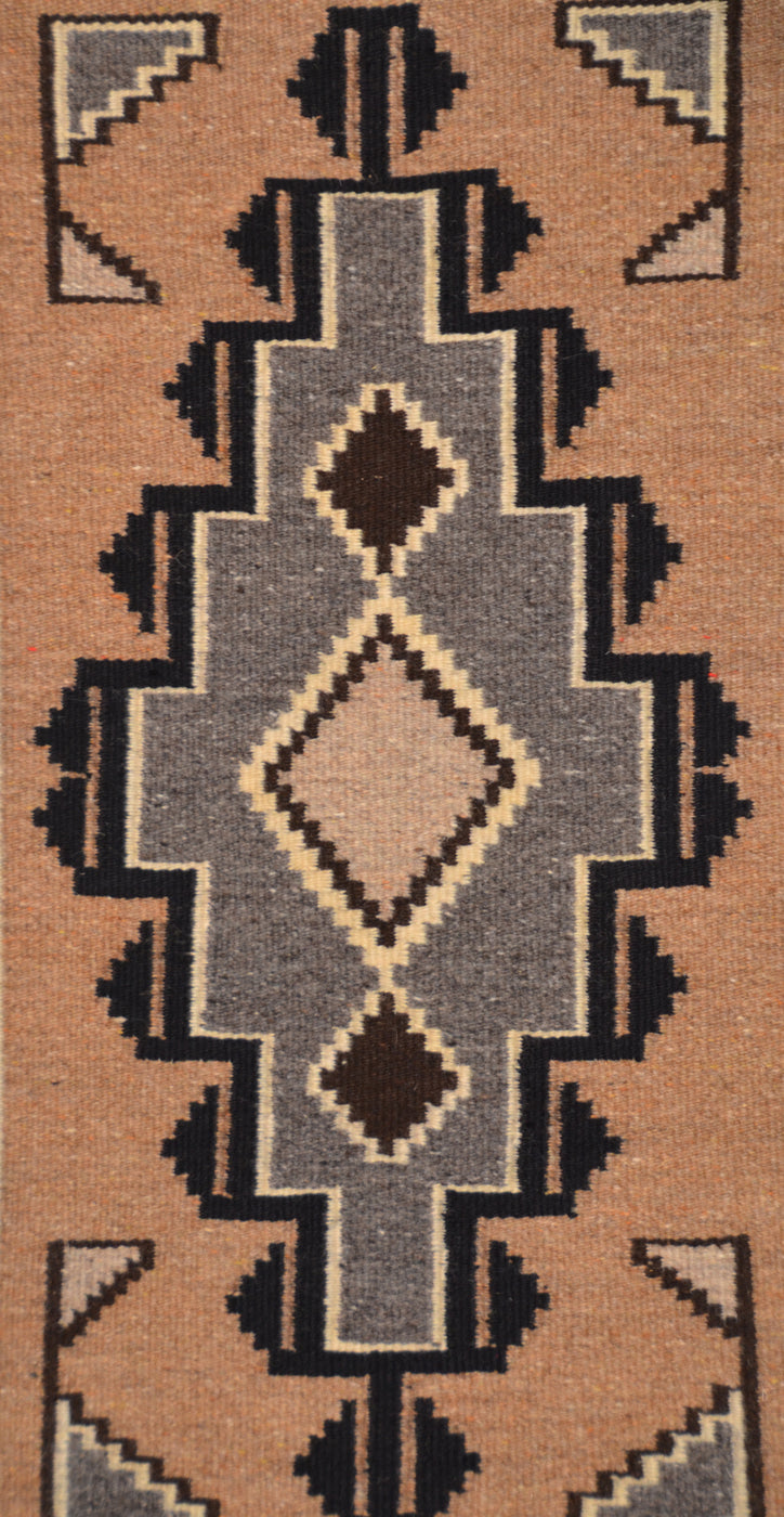 Crystal : Navajo Rug : Cecelia Nez : Churro 1723 : 16.5" x 30.5" (1'4 ...