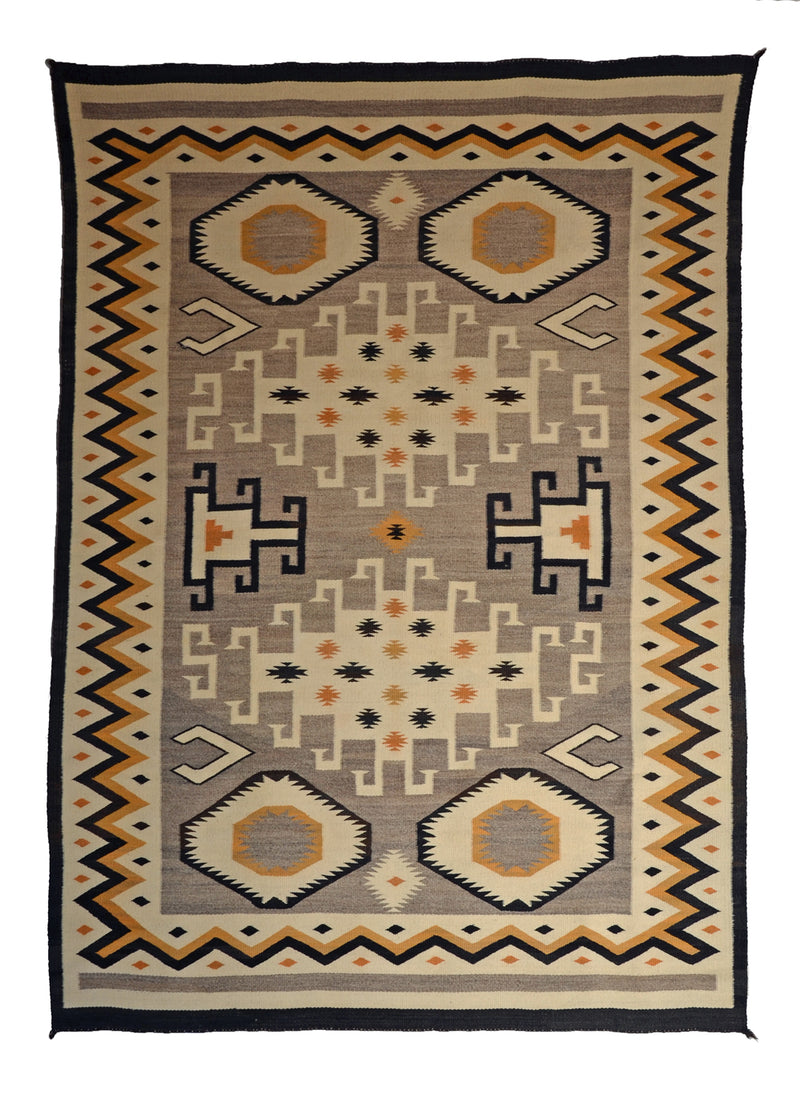 Crystal Navajo Rug : Historic : GHT 2313 : 56.5" x 79" : (4'8.5" x 6'7 ...